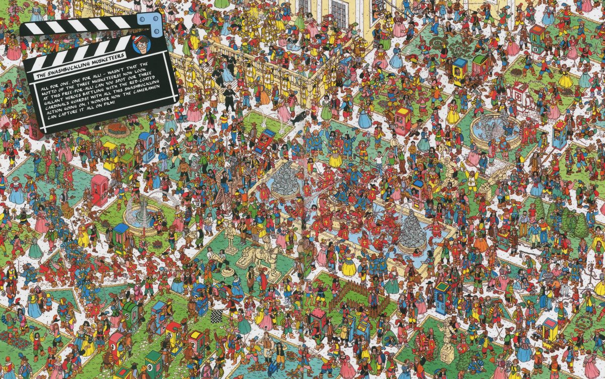 Where's Waldo books as Die Drop Table Compendiums - Questing Beast